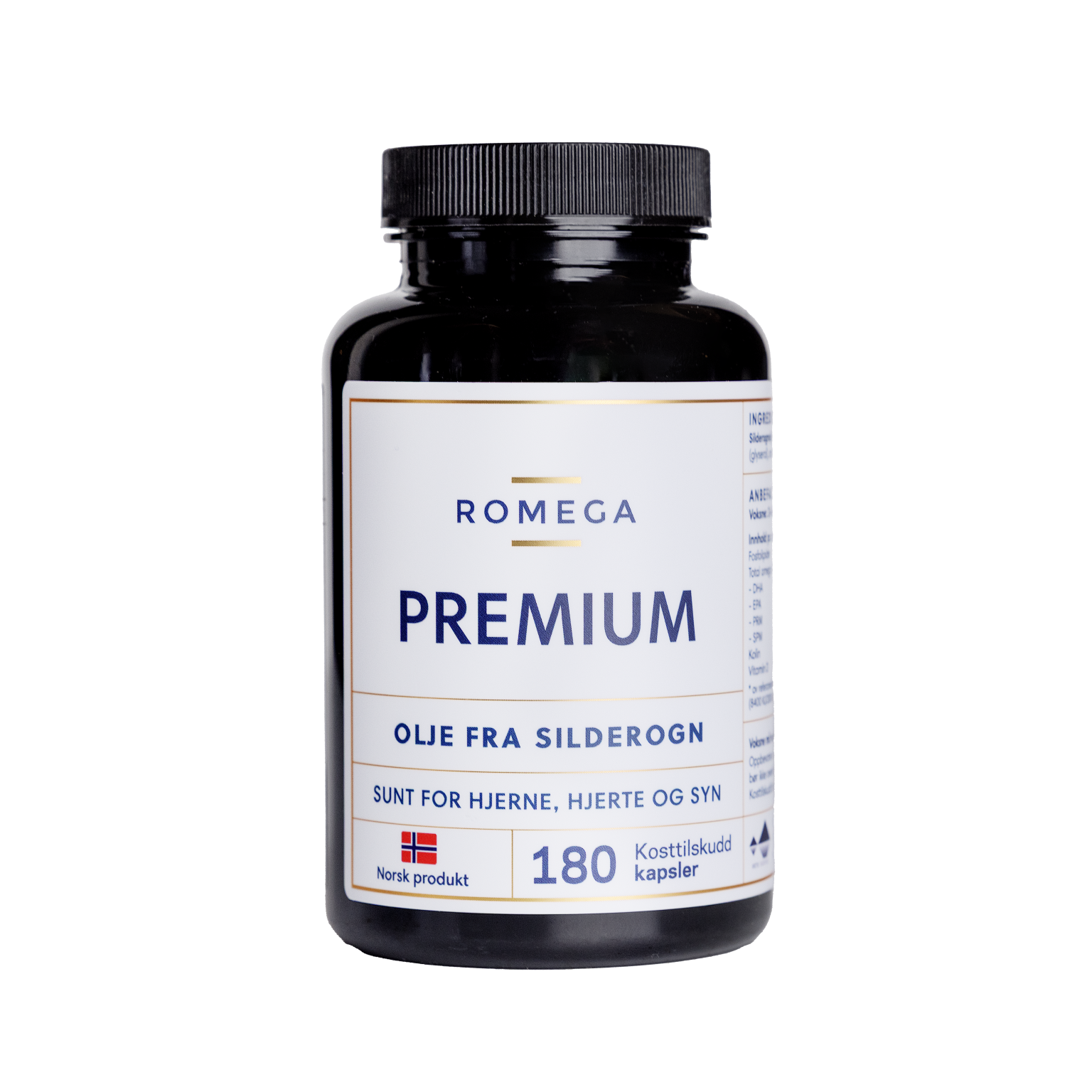 Romega – Omega-3 fra silderogn - Naturlig rik på DHA og EPA.